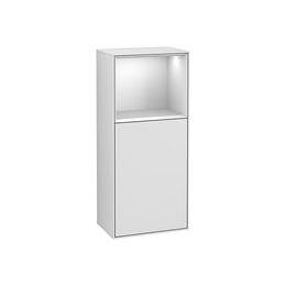 Villeroy & Boch Villeroy und Boch Finion Seitenschrank G520MTMT 41,8cm, links, Ladestation, Emotion, Regal White matt lacquer, White matt lacquer