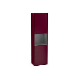 Villeroy & Boch Villeroy und Boch Finion Hochschrank G460GKHB 41,8x151,6cm, links, Emotion, Regal Anthracite Matt Lacquer, Peony Matt