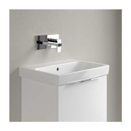 Villeroy & Boch Villeroy und Boch Architectura Waschtisch 4A87MJR1 55x42cm, geschliffen, mit &Uuml;berlauf, wei&szlig; C-plus
