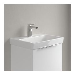 Villeroy & Boch Villeroy und Boch Architectura Waschtisch 4A875601 55x42cm, 1 Hahnloch, ohne &Uuml;berlauf, wei&szlig;