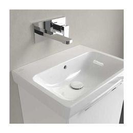 Villeroy & Boch Villeroy und Boch Architectura Waschtisch 4A87MJ01 55x42cm, geschliffen, mit &Uuml;berlauf, wei&szlig;
