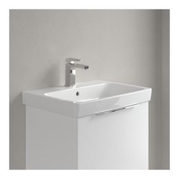 Villeroy & Boch Villeroy und Boch Architectura Waschtisch 4A876001 60x44,5cm, 1 Hahnloch, mit &Uuml;berlauf, wei&szlig;