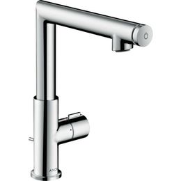 Hansgrohe Axor Uno Select 220 Waschtischarmatur 45016000, chrom, mit Ablaufgarnitur