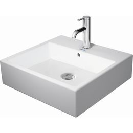 Duravit Vero Air Waschtisch 2350500060 weiss, 50x47cm, ohne Hahnloch, mit Überlauf