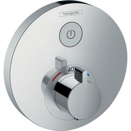 Hansgrohe ShowerSelect S Brausethermostat 15744000 Unterputz Armatur, f&uuml;r 1 Verbraucher, chrom