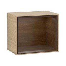 Villeroy & Boch Villeroy und Boch Finion Regalmodul G580GNPC 41,8x35,6x27cm, Emotion, Regal Walnut Veneer, Oak Veneer
