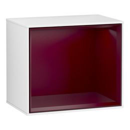 Villeroy & Boch Villeroy und Boch Finion Regalmodul F580HBGF 41,8x35,6x27cm, Regal Peony Matt, Glossy white lacquer