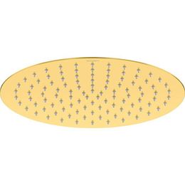 Duravit Kopfbrause UV0660020034 &Oslash; 300mm, Gewindeanschluss G 1/2, Gold poliert