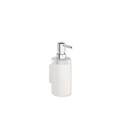 HEWI System 900 Seifenspender 900.06.00060DX Edelstahl pulverbeschichtet wei&szlig; tiefmatt, mit Halter