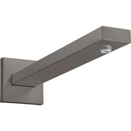Hansgrohe Rainfinity Brausearm 27694340 eckig, 389 mm, brushed black chrome