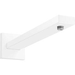 Hansgrohe Rainfinity Brausearm 27694700 eckig, 389 mm, mattwei&szlig;