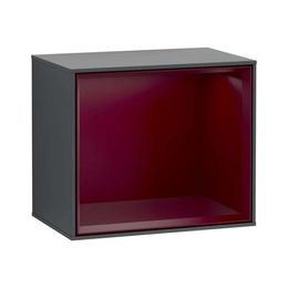 Villeroy & Boch Villeroy und Boch Finion Regalmodul G580HBHG 41,8x35,6x27cm, Emotion, Regal Peony Matt, Midnight Blue Matt Lacquer