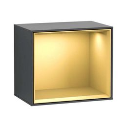 Villeroy & Boch Villeroy und Boch Finion Regalmodul G580HFHG 41,8x35,6x27cm, Emotion, Regal Gold Matt, Midnight Blue Matt Lacquer