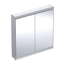 Geberit One Spiegelschrank 505803001 90 x 90 x 15cm, Aluminium eloxiert, mit ComfortLight, 2 T&uuml;ren