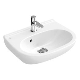 Villeroy & Boch Villeroy & Boch O.Novo Handwaschbecken 53604601 Compact, 45 x 35 cm, weiss, ohne &Uuml;berlauf