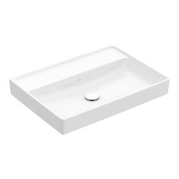 Villeroy & Boch Villeroy und Boch Collaro Schrankwaschtisch 4A336801 ohne &Uuml;berlauf, ohne Hahnloch, 65x47cm, wei&szlig;