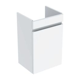 Geberit Renova Plan Waschtischunterschrank 501902011 38,4x60,5x30,8cm, 1 T&uuml;r, wei&szlig;, lackiert hochgl&auml;nzend