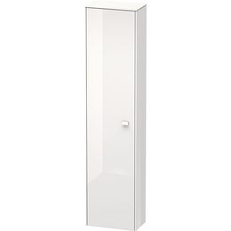Duravit Brioso Hochschrank Individual 133-201cm BR1342L2222, Wei&szlig; Hochglanz, T&uuml;r links