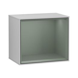 Villeroy & Boch Villeroy und Boch Finion Regalmodul F590GMGJ 41,8x35,6x27cm, Ladestation, Regal Olive Matt, Light grey matt