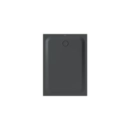 Bette BetteUltra Duschwanne 5838-400AE 140x100x3,5cm, Antirutsch/Pro, raven