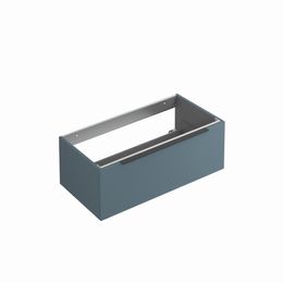 Kludi ICOS Waschtischunterschrank 50S100O3 Wandh&auml;ngend, 100 x 50 x 35 cm Matt Teal Blue