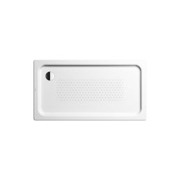 Kaldewei Duschplan xxl Duschwanne 432535003001 75x140x6,5cm, mit Tr&auml;ger, Antislip Perl-Effekt, wei&szlig;