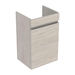 Geberit Renova Plan Waschtischunterschrank 501902001 38,4x60,5x30,8cm, 1 Tür, nussbaum hell, Folie strukturiert