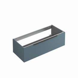Kludi ICOS Waschtischunterschrank 50S120O3 Wandh&auml;ngend, 120 x 50 x 35 cm, Matt Teal Blue