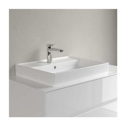 Villeroy & Boch Villeroy und Boch Collaro Waschtisch 4A336GRW 600 x 470 x 160 mm, Stone White CeramicPlus, mit &Uuml;berlauf