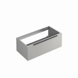 Kludi ICOS Waschtischunterschrank 50S100O2 Wandh&auml;ngend, 100 x 50 x 35 cm, Matt Light Dove