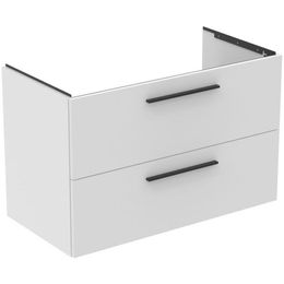Ideal Standard i.life B M&ouml;belwaschtischunterschrank T5584DU 2 Ausz&uuml;ge, Siphon liinks 1000x505x630mm, Wei&szlig; matt