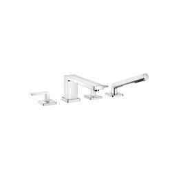 Dornbracht Lulu Vierloch-Armatur 27512710-00 f&uuml;r Wannenrand-/Fliesenrandmontage, chrom