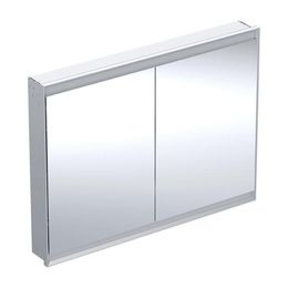 Geberit One Spiegelschrank 505805001 120 x 90 x 15 cm, Aluminium eloxiert, mit ComfortLight, 2 T&uuml;ren