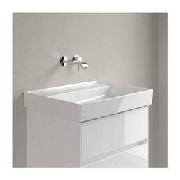 Villeroy & Boch Villeroy und Boch Collaro Waschtisch 4A336301 ohne &Uuml;berlauf, ohne Hahnloch, 60x47cm, wei&szlig;