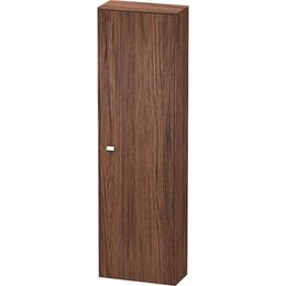 Duravit Brioso Hochschrank BR1321R1021 520x1770x240mm, Nussbaum Dunkel/Chrom, T&uuml;r rechts