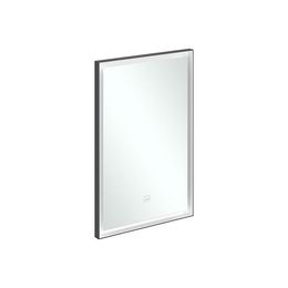 Villeroy & Boch Villeroy und Boch Subway 3.0 Spiegel A46350BC Aluminiumrahmen, 50 x 75 x 4,75 cm, schwarz matt/wei&szlig; matt