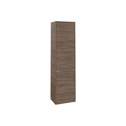Villeroy & Boch Villeroy und Boch Subway 3.0 Hochschrank C59300VH 40x171x36,2cm, Schanier rechts/Griff Aluminium gl&auml;nzend, arizona oak