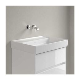 Villeroy & Boch Villeroy und Boch Collaro Waschbecken 4A3363RW 600 x 470 x 160 mm, Stone White CeramicPlus, ohne &Uuml;berlauf