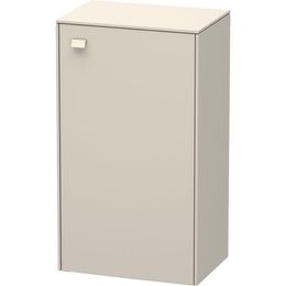 Duravit Brioso Halbhochschrank Individual 61-91cm BR1340R9191, Taupe, T&uuml;r rechts
