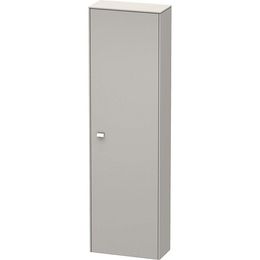 Duravit Brioso Hochschrank BR1321R1007 520x1770x240mm Betongrau Matt, T&uuml;r r., Griff Chrom