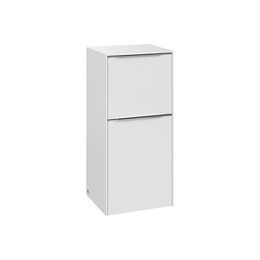Villeroy & Boch Villeroy und Boch Subway 3.0 Seitenschrank C59500VF 40x86x36,2cm, Schanier rechts/Griff Aluminium gl&auml;nzend, pure white