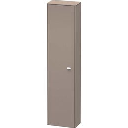 Duravit Brioso Hochschrank BR1320L1043 420x1770x240mm, Basalt Matt, T&uuml;r l., Griff Chrom