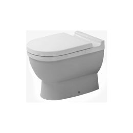 Duravit Starck 3 Stand Tiefsp&uuml;l WC 0124090000 weiss, Abgang waagerecht
