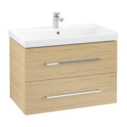 Villeroy & Boch Villeroy & Boch Avento Schrank mit Waschtisch, 2 Ausz&uuml;ge, 41568001+A89100VJ,