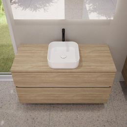 evineo ineo5 evo Unterschrank B: 120 cm mit 2 Ausz&uuml;gen, ineo7 Waschtisch B: 37,5 cm wei&szlig;,, BE0959OA+BE0965OA+BE0940WH,