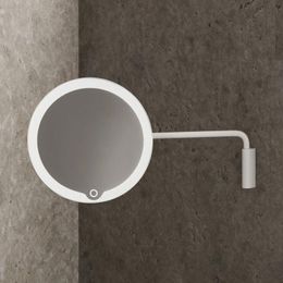 Blomus MODO Kosmetikspiegel, mit Beleuchtung, Vergr&ouml;&szlig;erung 5-fach, 66353,