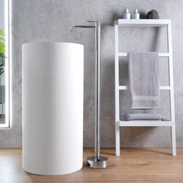 Mariner Logica freistehende Waschtischarmatur, inklusive Grundk&ouml;rper, LOG0056-CR+FIX0090,