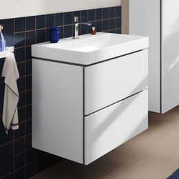 Hansgrohe LivaFine Schrank mit Waschtisch, 2 Ausz&uuml;ge, 61191450+54392700,