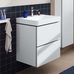 Hansgrohe LivaFine Schrank mit Waschtisch, 2 Ausz&uuml;ge, 61190450+54391700,
