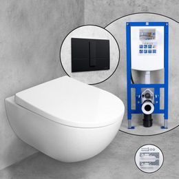Geberit Acanto Wand-WC & Tellkamp WC-Sitz mit neeos Vorwandelement,, 500600012+16791BM#SET,
